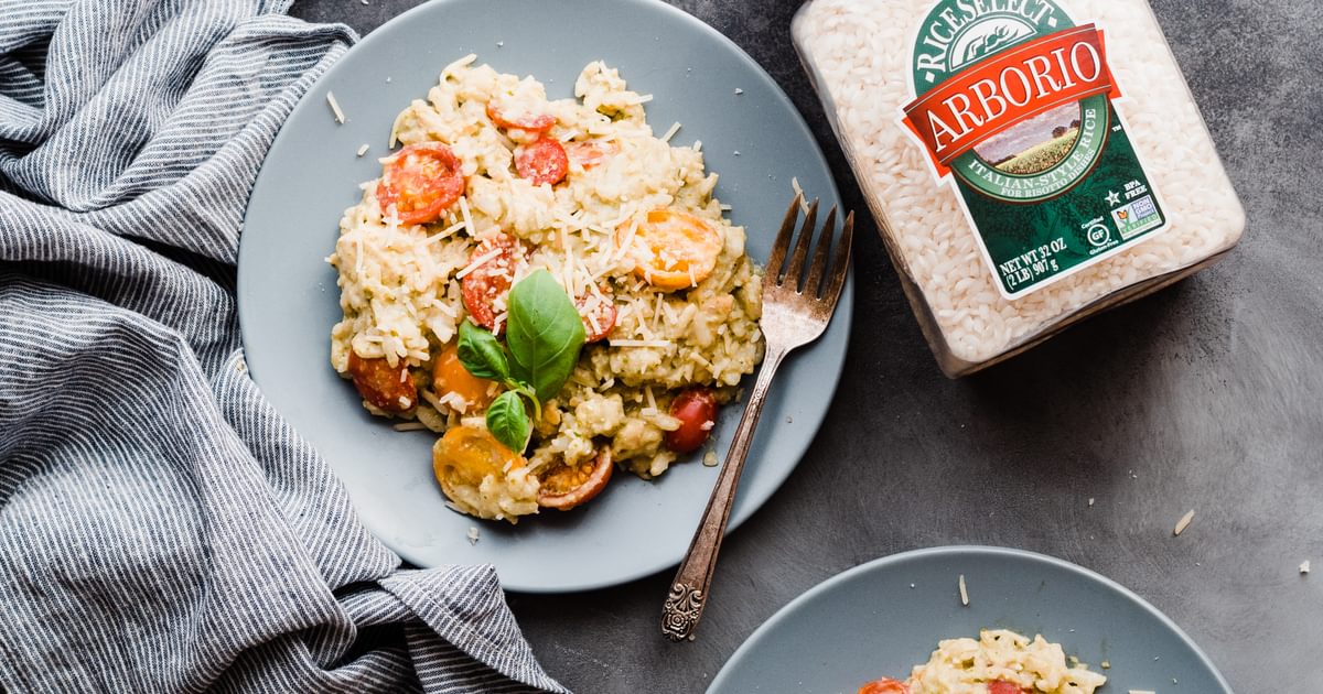 Pesto and Chicken Risotto | Risotto Recipes | RiceSelect®