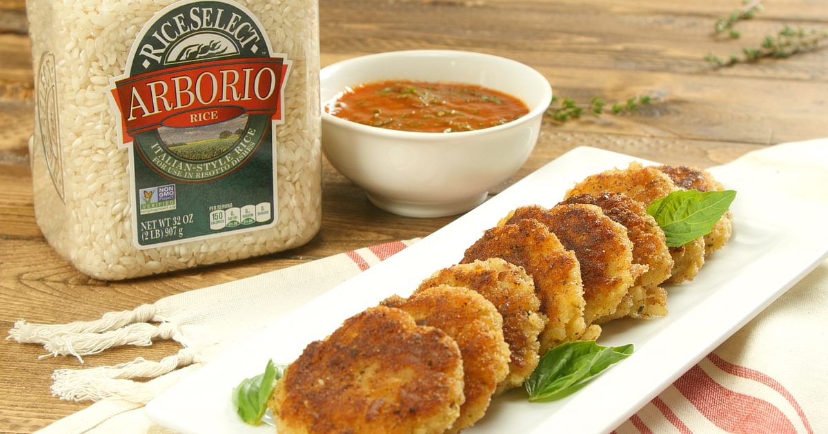 Herbaceous Arancini Cakes | RiceSelect®